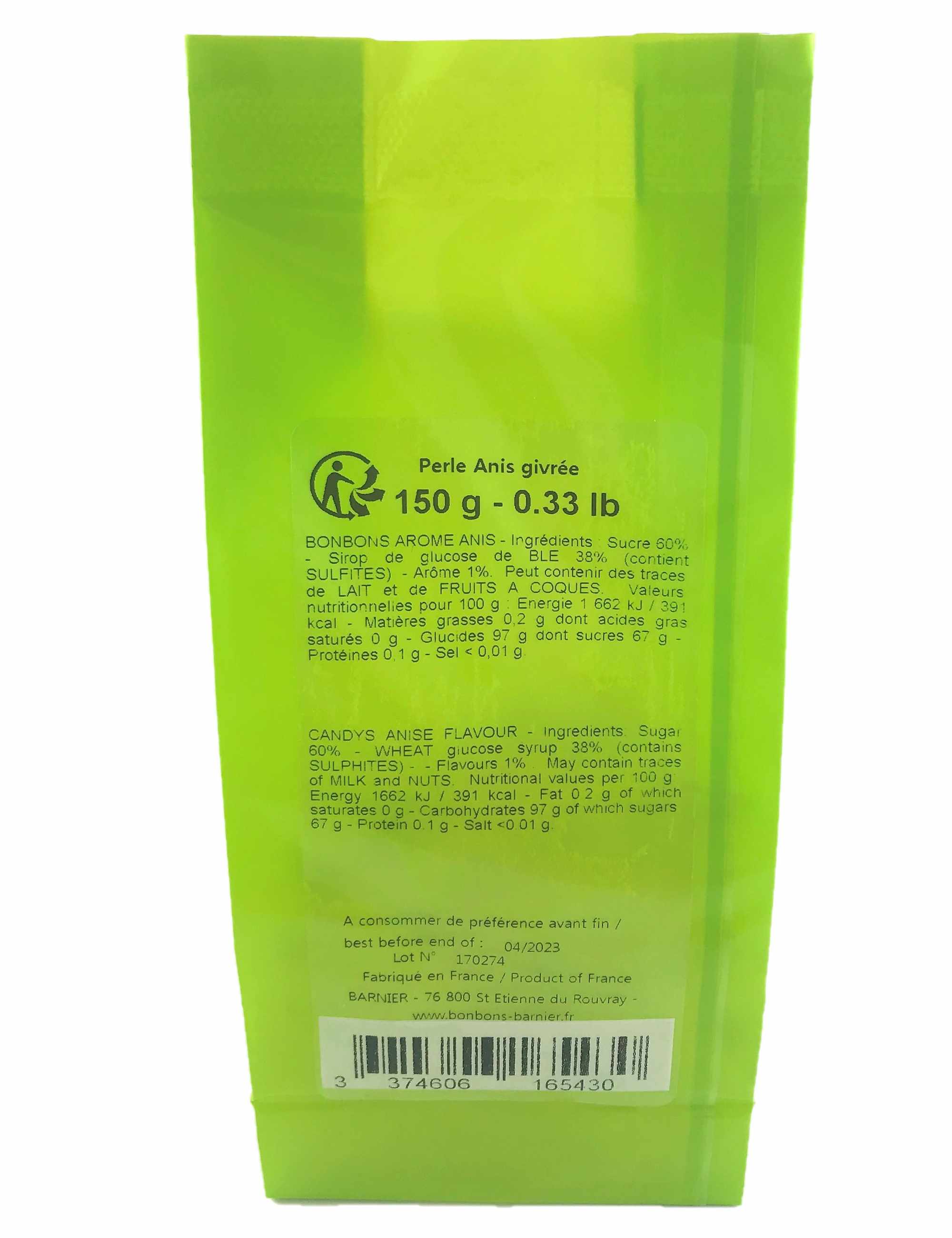 Sachet de Perles Anis 150g