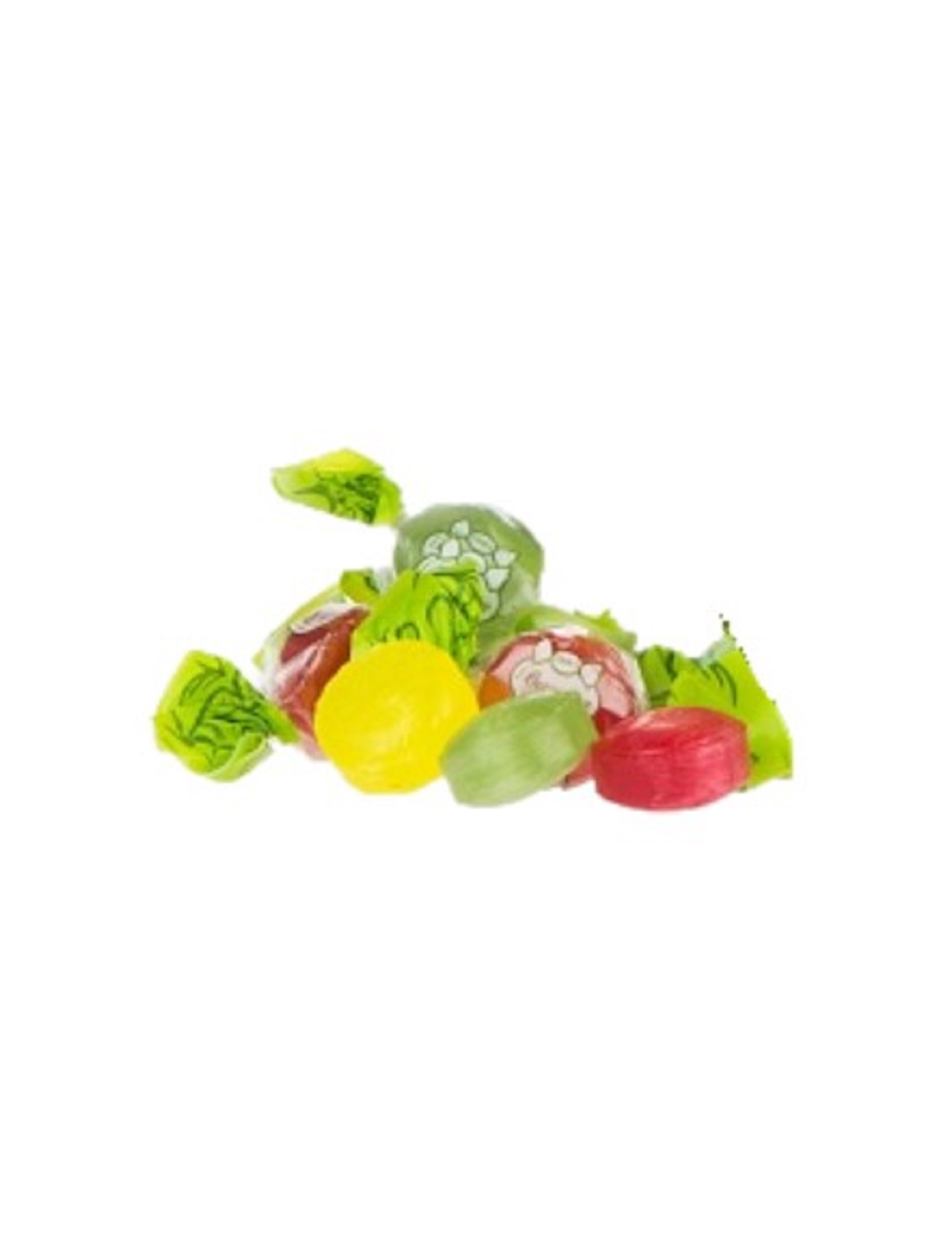Bonbons acidulés fruits assortis - Sachet 100 g - carton de 14 sachets